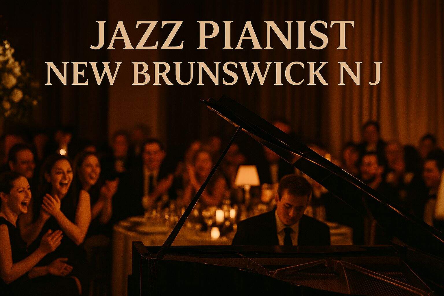 Elegant Jazz Pianist in New Brunswick NJ for Weddings & Events
